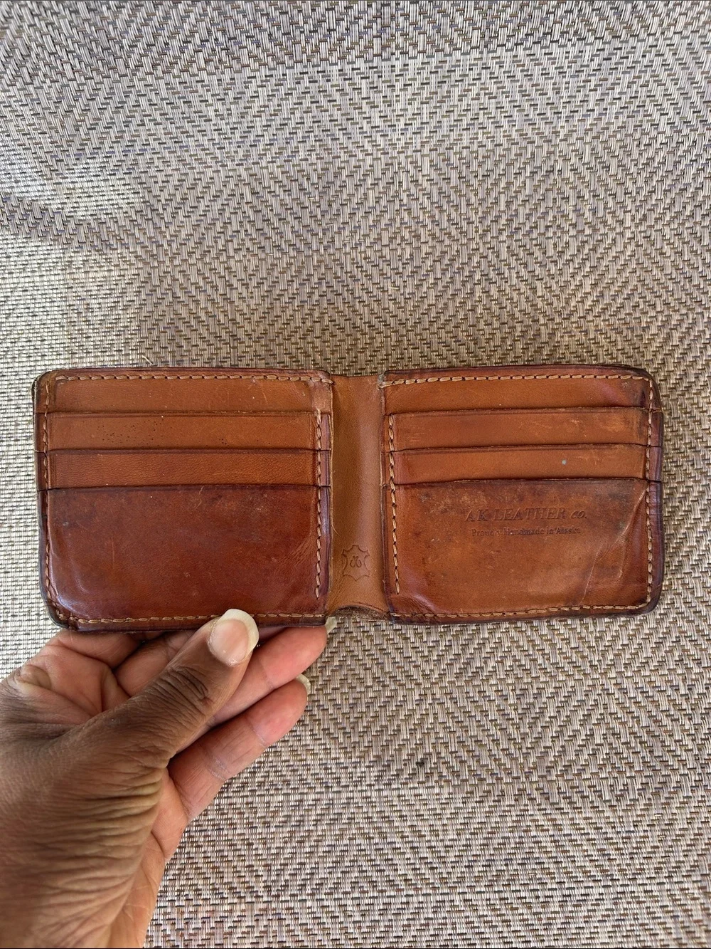 AK Leather Co | Accessories | Ak Leather Co Classic Brown Leather ...